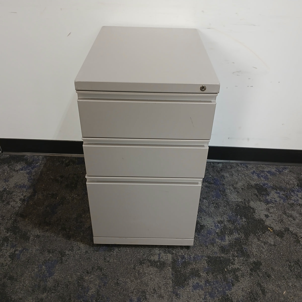 3 Drawer Box/Box/File Pedestal File Cabinet | Used office furniture ...