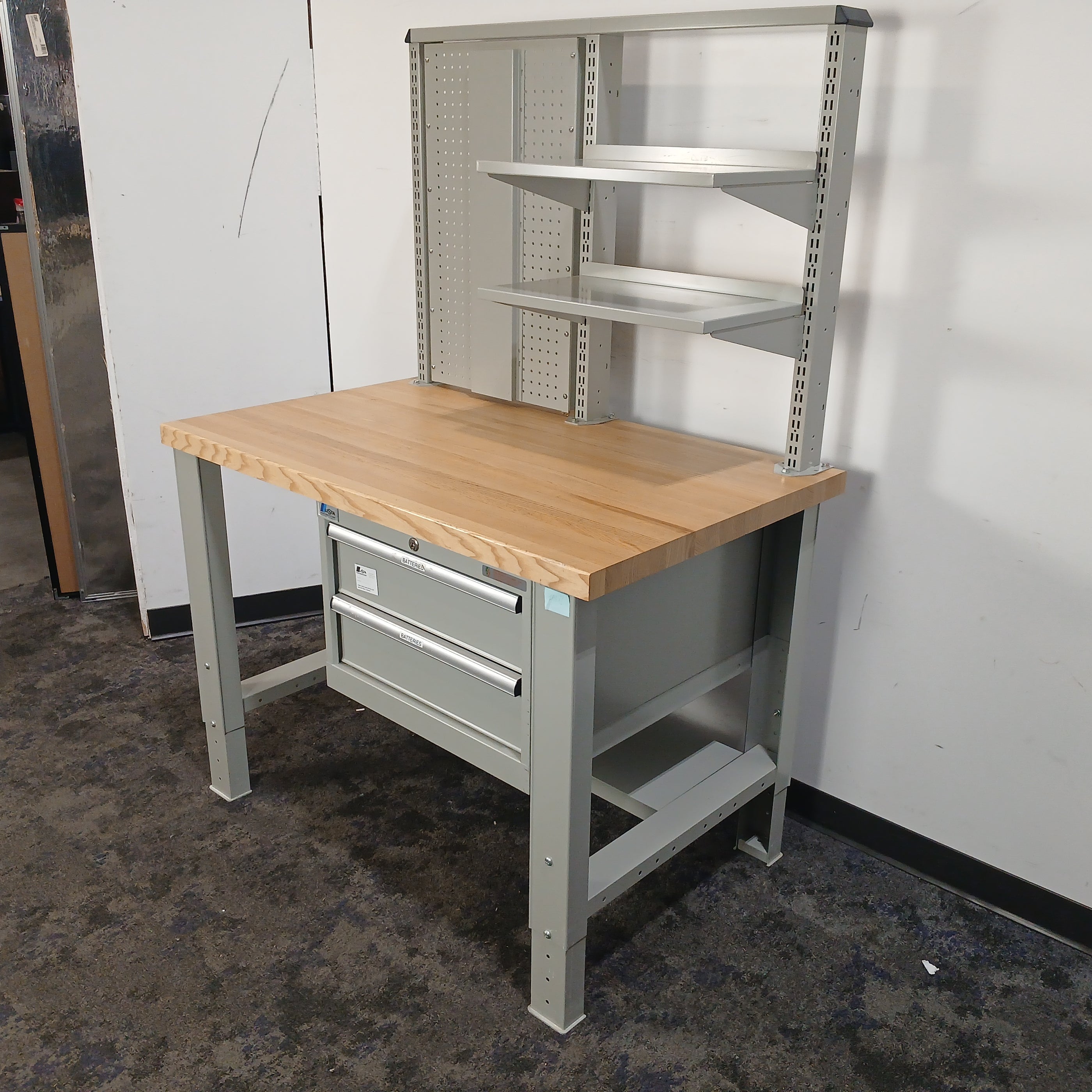 48" Butcher Block Workbench | Used office furniture in Minneapolis, MN ...