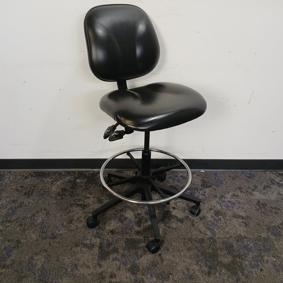 Vinyl Lab Stool | Used office furniture in Minneapolis and St. Paul MN ...