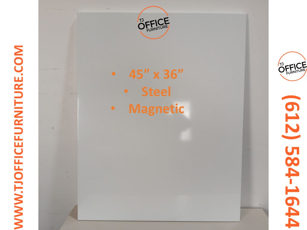 Steel Whiteboard | Used office furniture in Minneapolis and St Paul MN ...