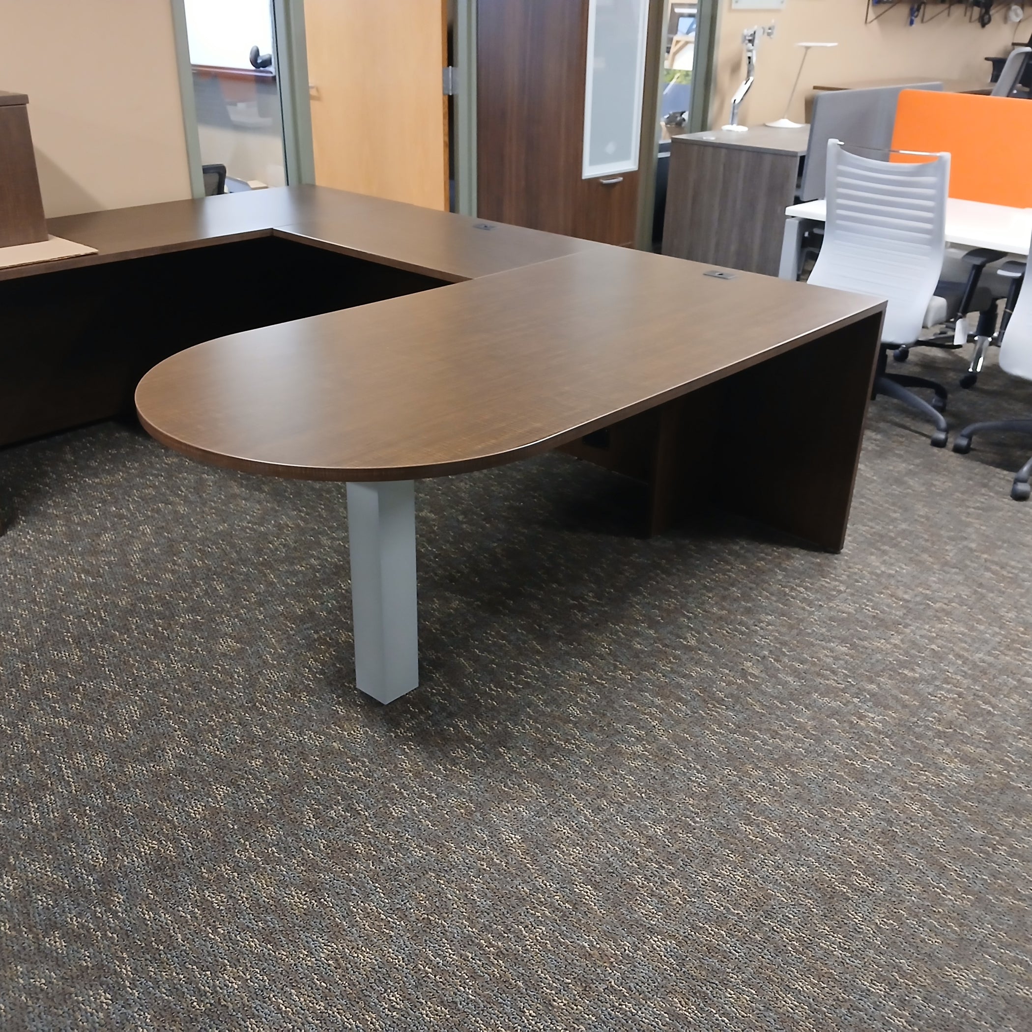 72" U-Shaped Desk | Used office furniture in Minneapolis, MN — TJ ...